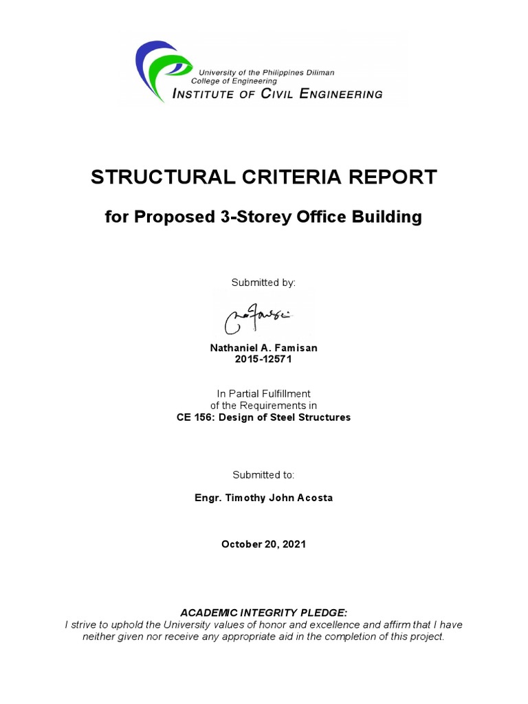 PR 01 Preparation of Structural Design Criteria | PDF | Truss | Framing ... PR 01 Preparation of Structural Design Criteria | PDF | Truss | Framing ...