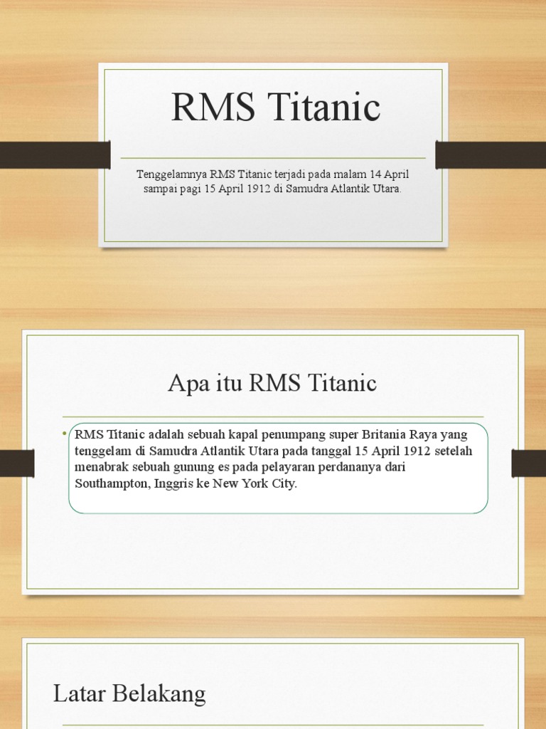 RMS Titanic | PDF