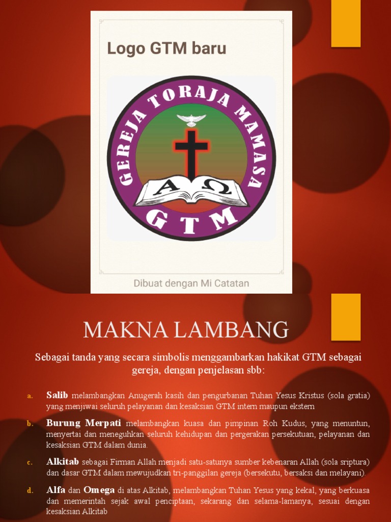 Arti Lambang GTM & WARNA | PDF
