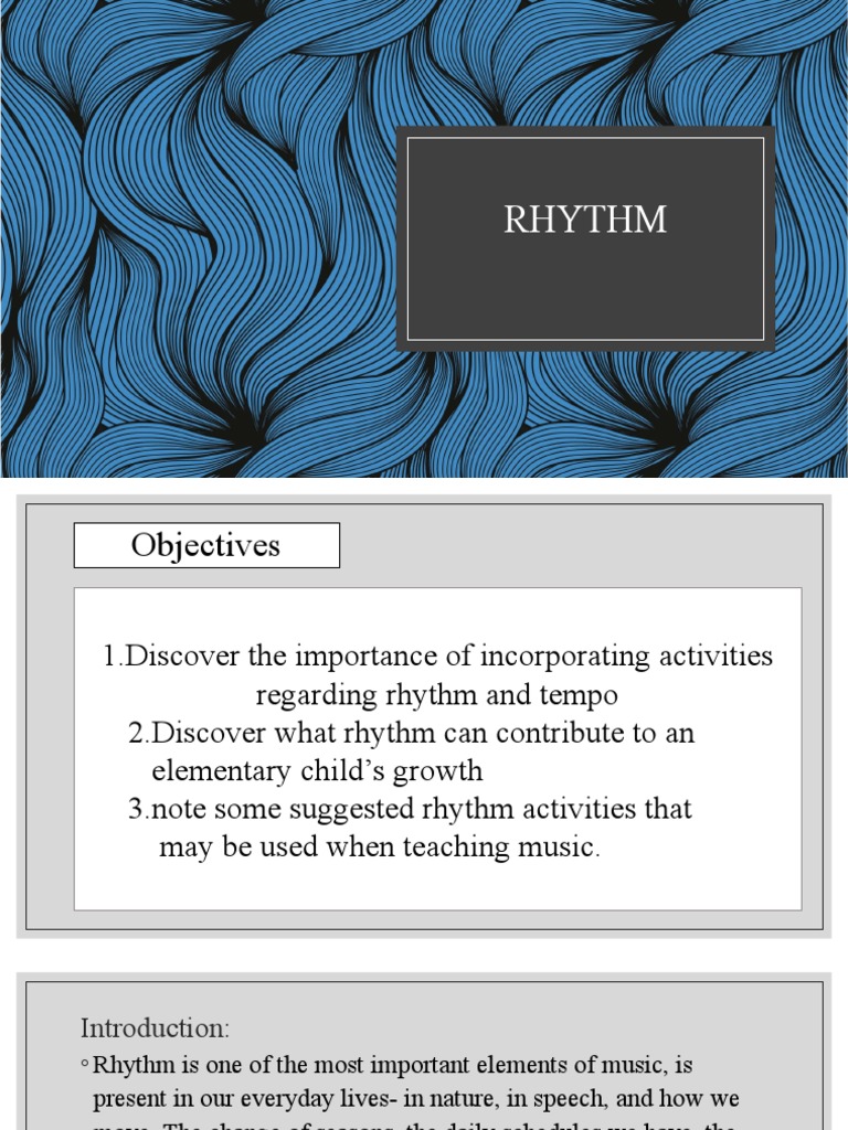 Rhythm | PDF | Rhythm | Skeletal Muscle