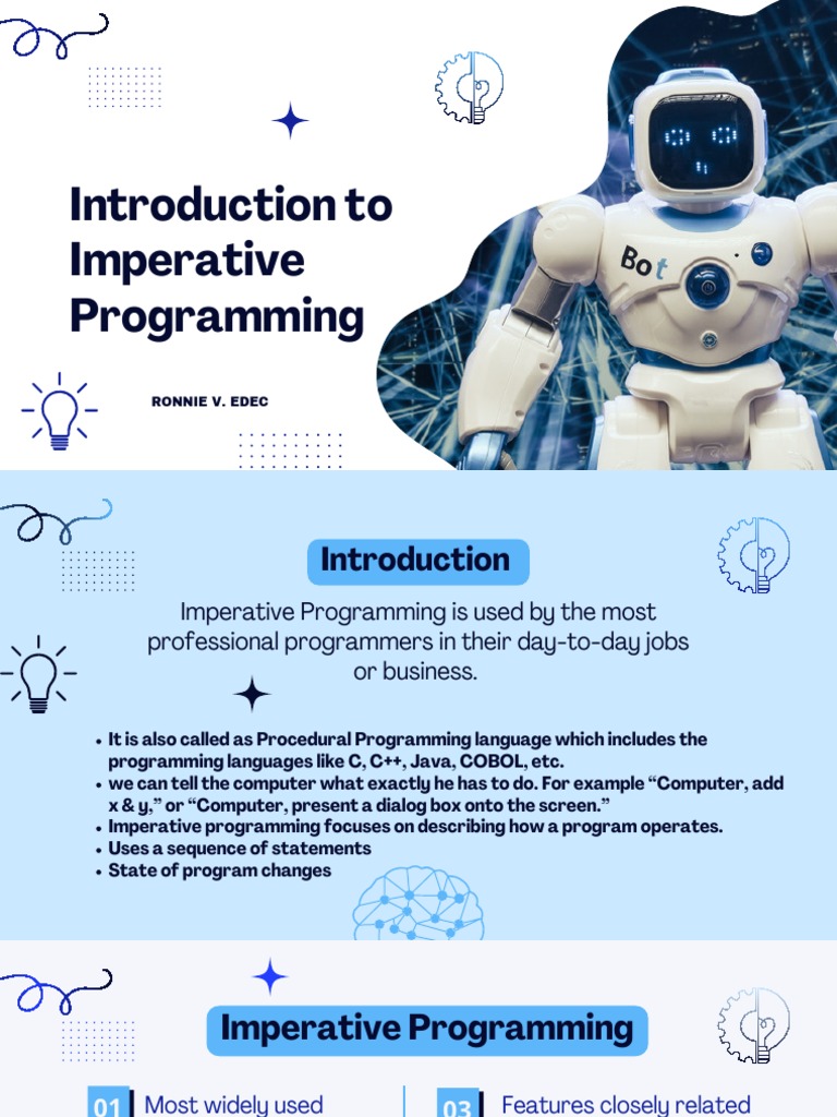 Imperative Programming | PDF | Data Type | Variable (Computer Science) Imperative Programming | PDF | Data Type | Variable (Computer Science)