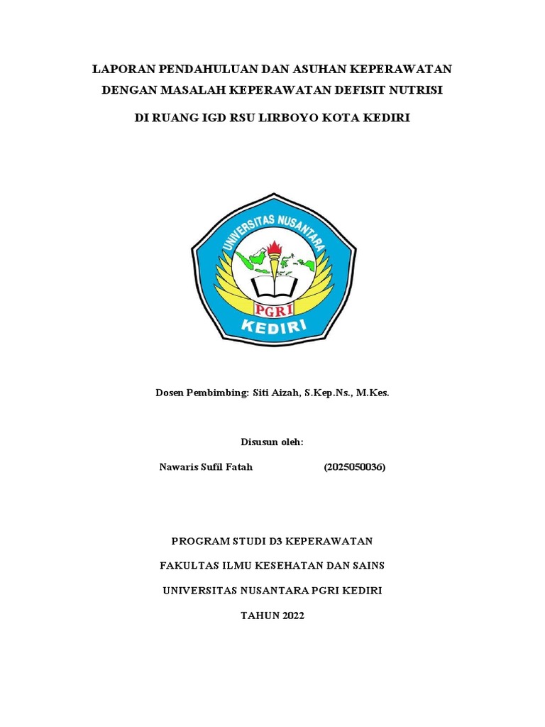 LP KDM Defisit Nutrisi | PDF
