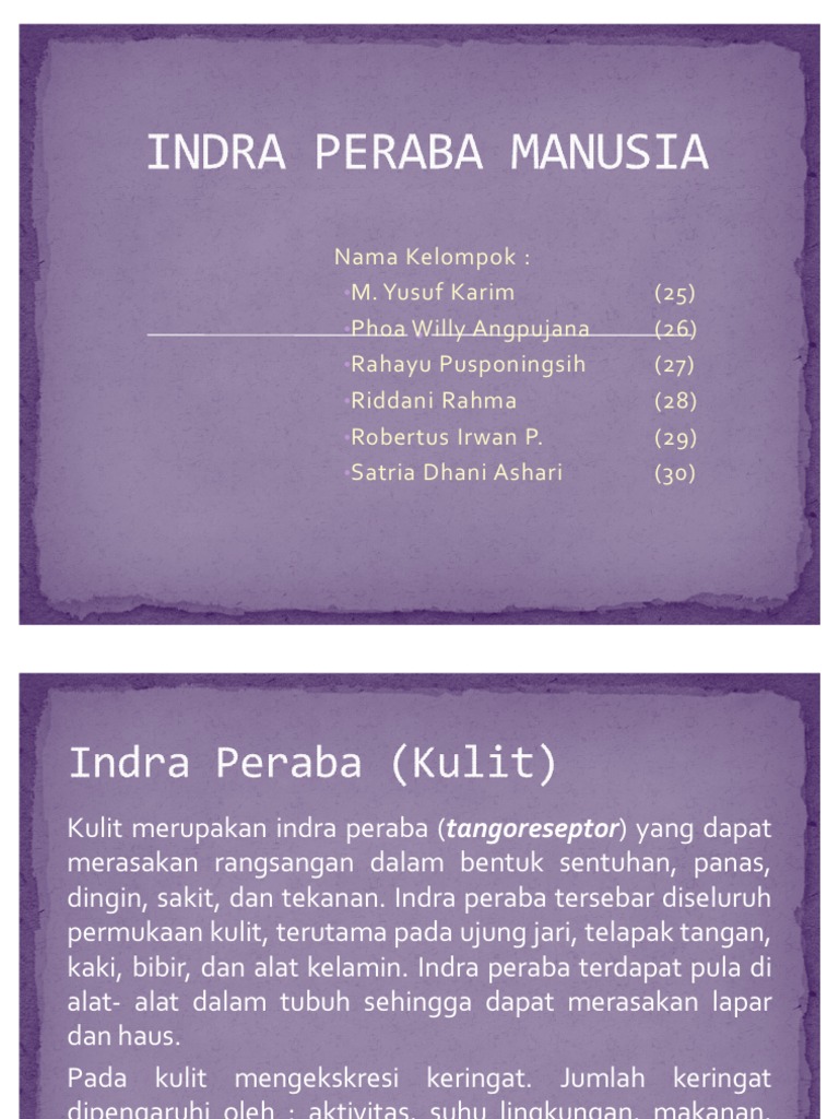 Indra Peraba Manusia | PDF