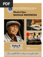 Modul Ajar Bahasa Indonesia Kelas X - Materi Teks Anekdot | PDF