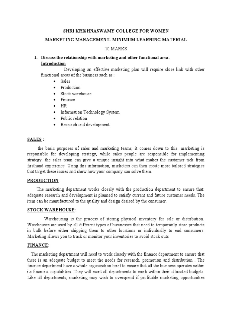 Marketing Management MLM | PDF | Marketing | Market Segmentation