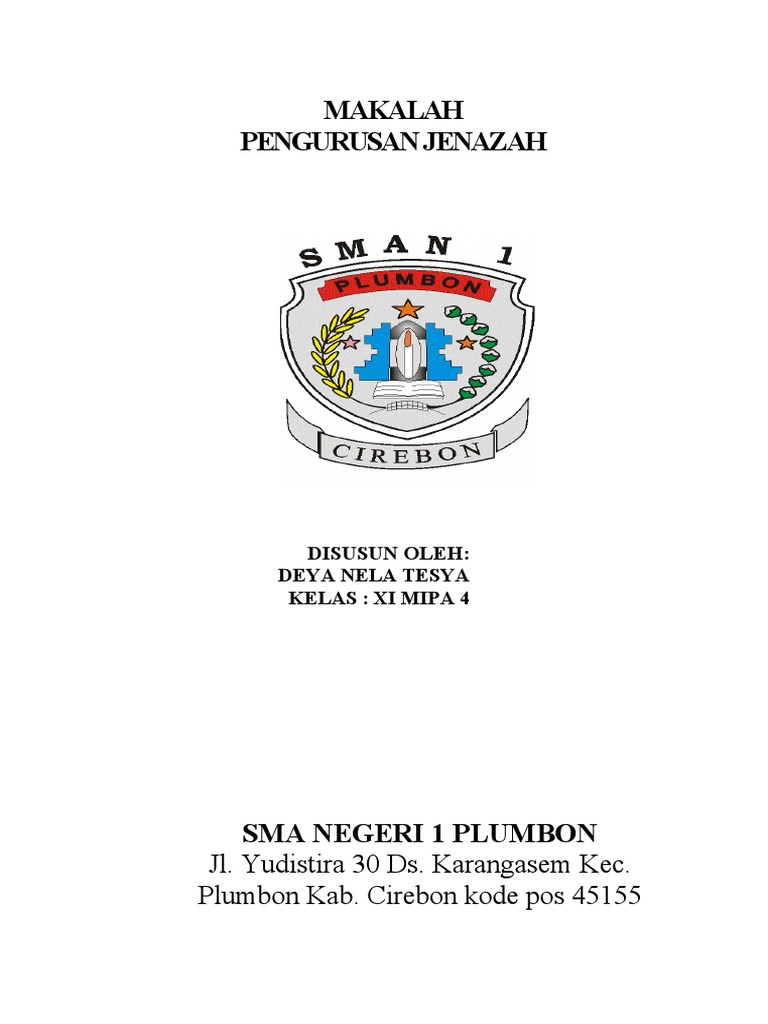 TATA - CARA - PENGURUSAN - JENAZAH - Makalah Deya | PDF