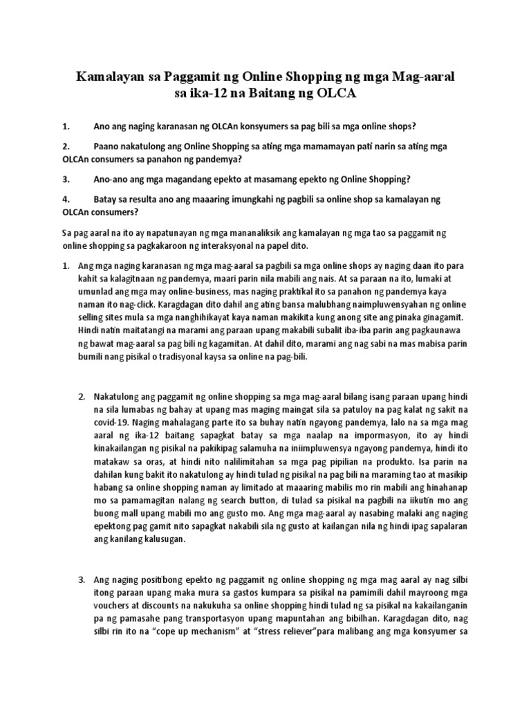 Filipino Pamanahong Papel | PDF