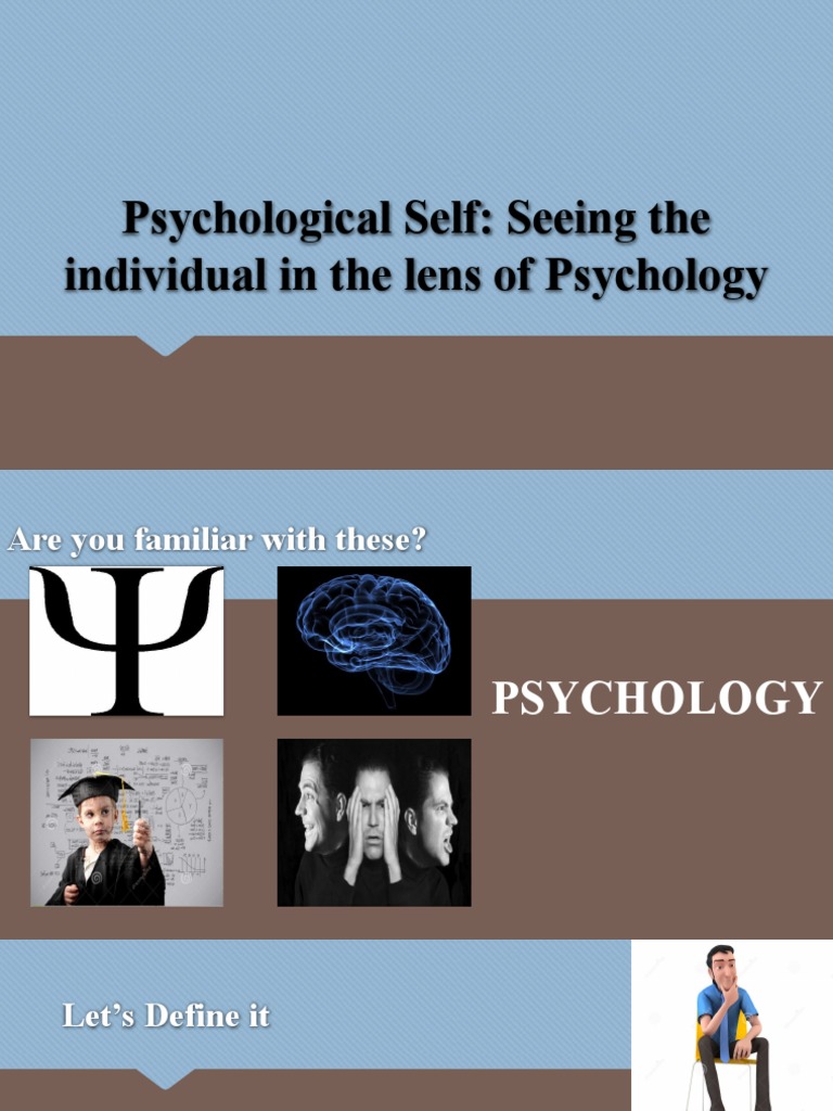 CHAPTER 4 - Psychological Self 1 | PDF | Psychology | Emotions