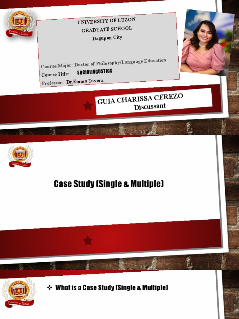 Case Study Single Multiple | PDF | Case Study | Science