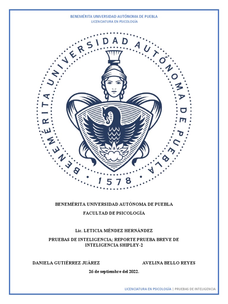 Reportes Shipley 2 | PDF