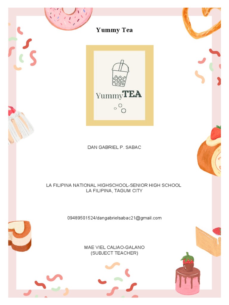 Yummy Tea | PDF