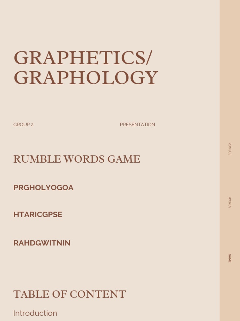 Group2 Graphetics Graphology | PDF