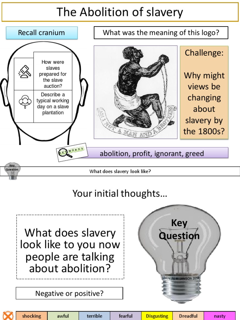 L3 - Abolition of The Slave Trade | PDF | Atlantic Slave Trade | Slavery