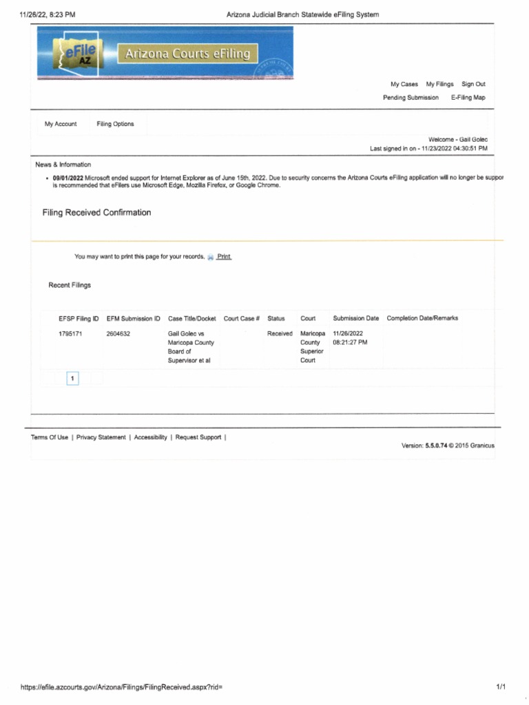 Proof of Submission | PDF