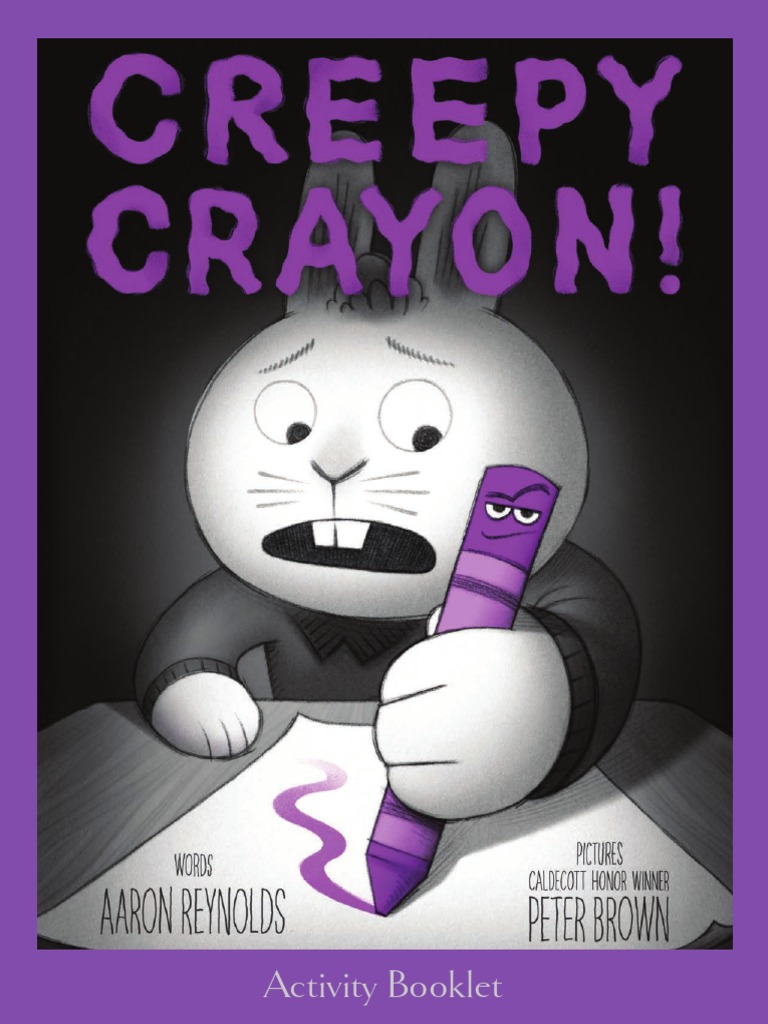 Creepy Crayon Activity Booklet | PDF | Color | Visual Perception