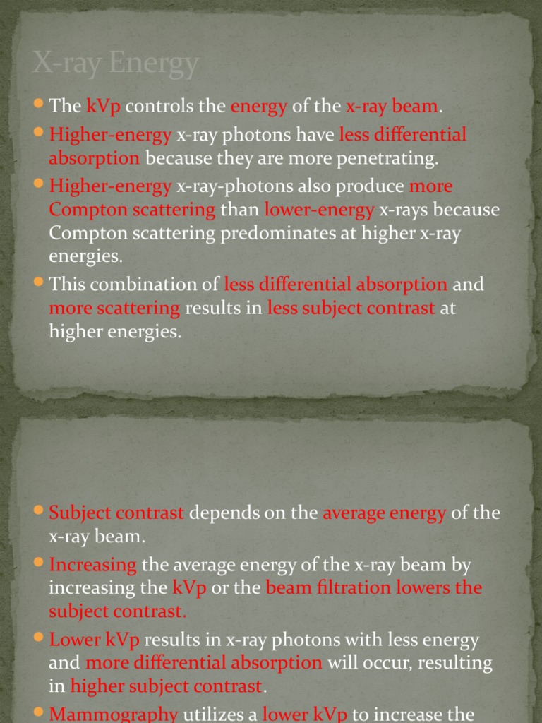 RT 203 Principles of Imaging 32 62 | PDF | X Ray | Radiography
