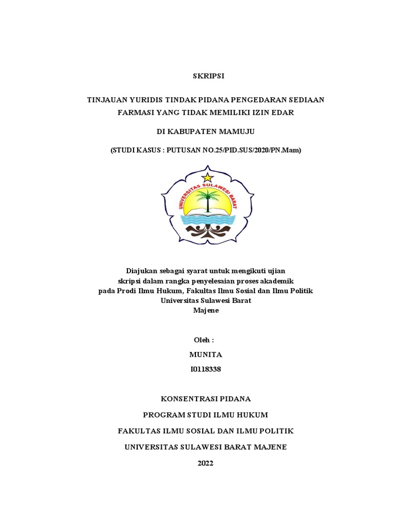 Ujian Tutup Monita | PDF