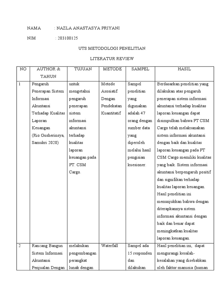 Uts Metopen | PDF | Bisnis | Komputer