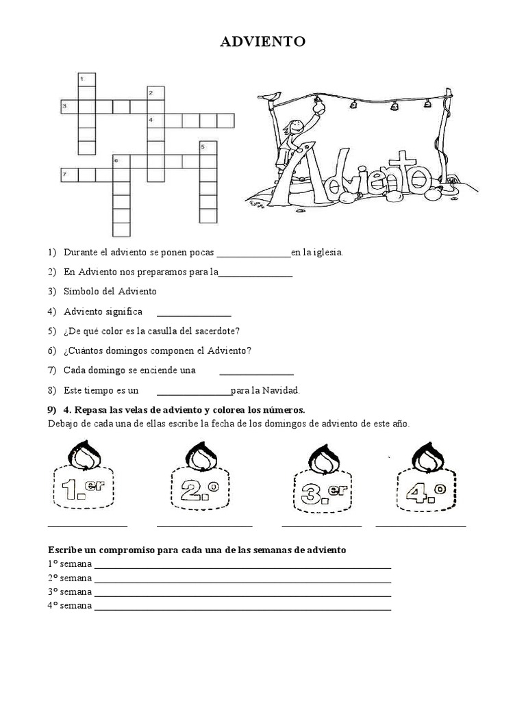 Ficha ADVIENTO | PDF