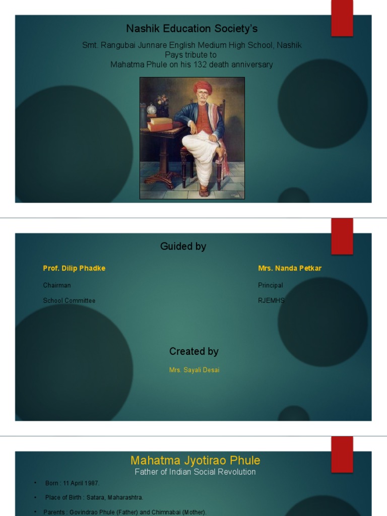 Mahatma Jyotirao Phule | PDF