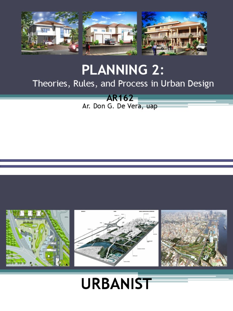 3 - P2 Space in Urban Design, Urban Aesthetics, Urban Pattern 9212022 ...