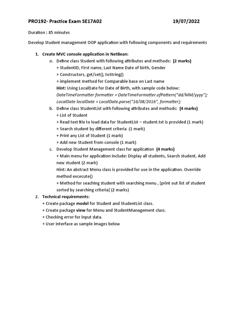 PracticalExam 2-1 | PDF | Computers