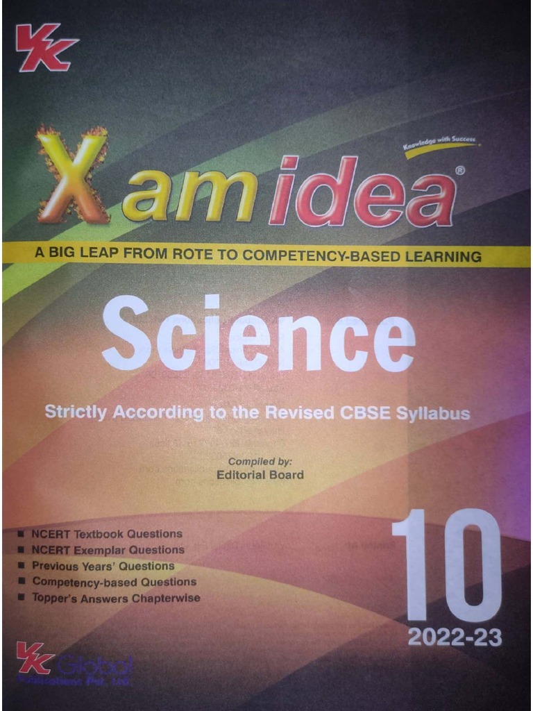 Xam Idea Science Class 10 CBSE 2023 | PDF