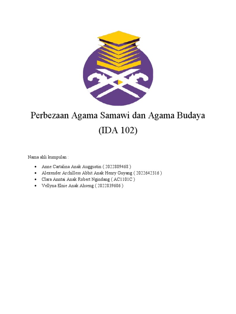 Perbezaan Agama Samawi Dan Agama Budaya | PDF