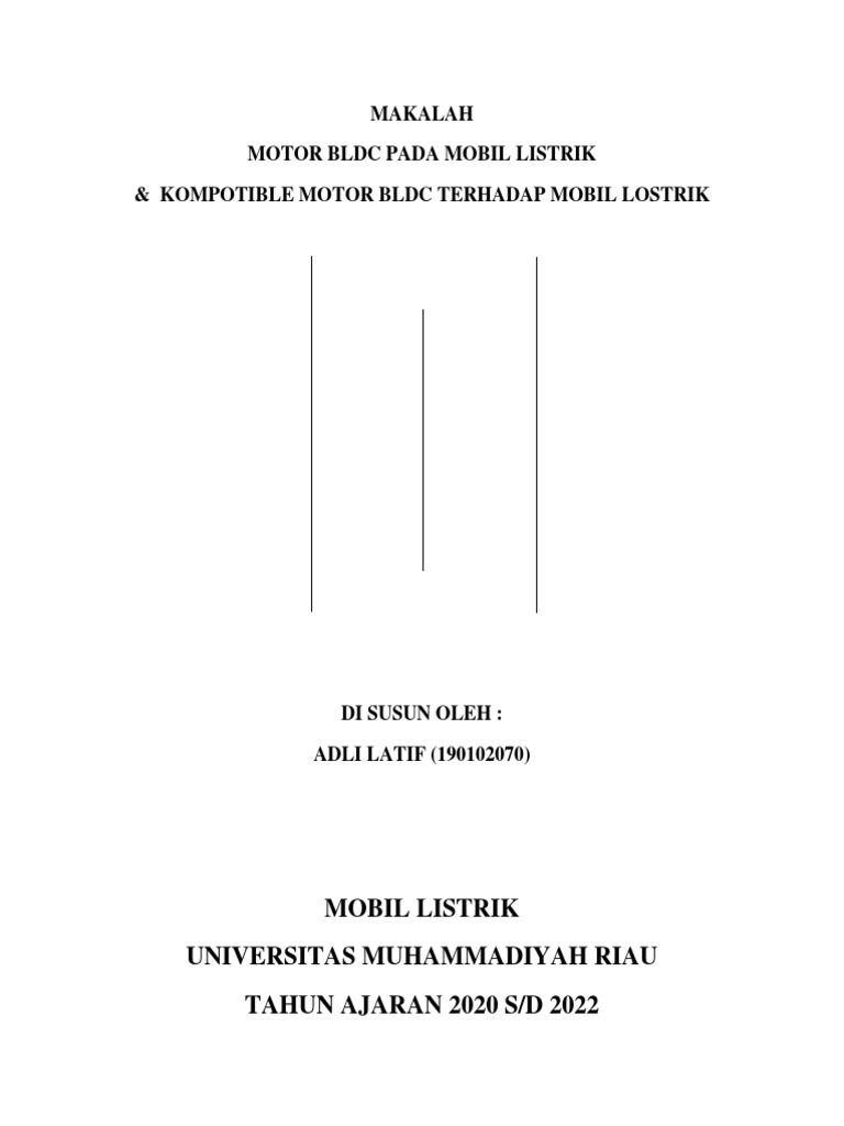 Keunggulan Motor BLDC dalam Mobil Listrik | PDF