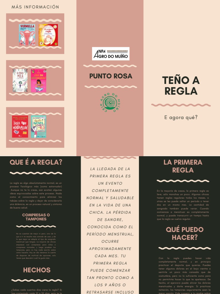 Mi Primera Regla | PDF | Menstruación