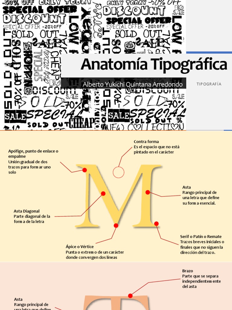 Anatomía Tipográfica | PDF