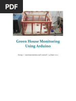 Greenhouse Monitoring Using GSM | PDF | Greenhouse | Humidity