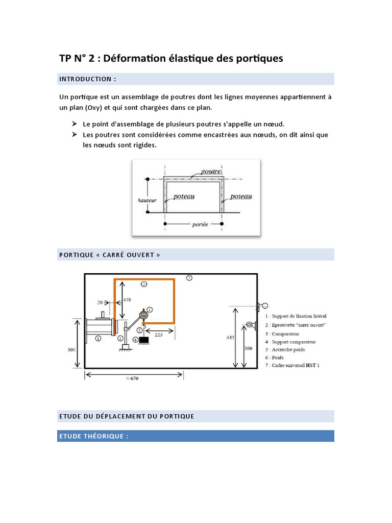 TP MDS | PDF | Physique appliquée et interdisciplinaire | Ingénierie mécanique