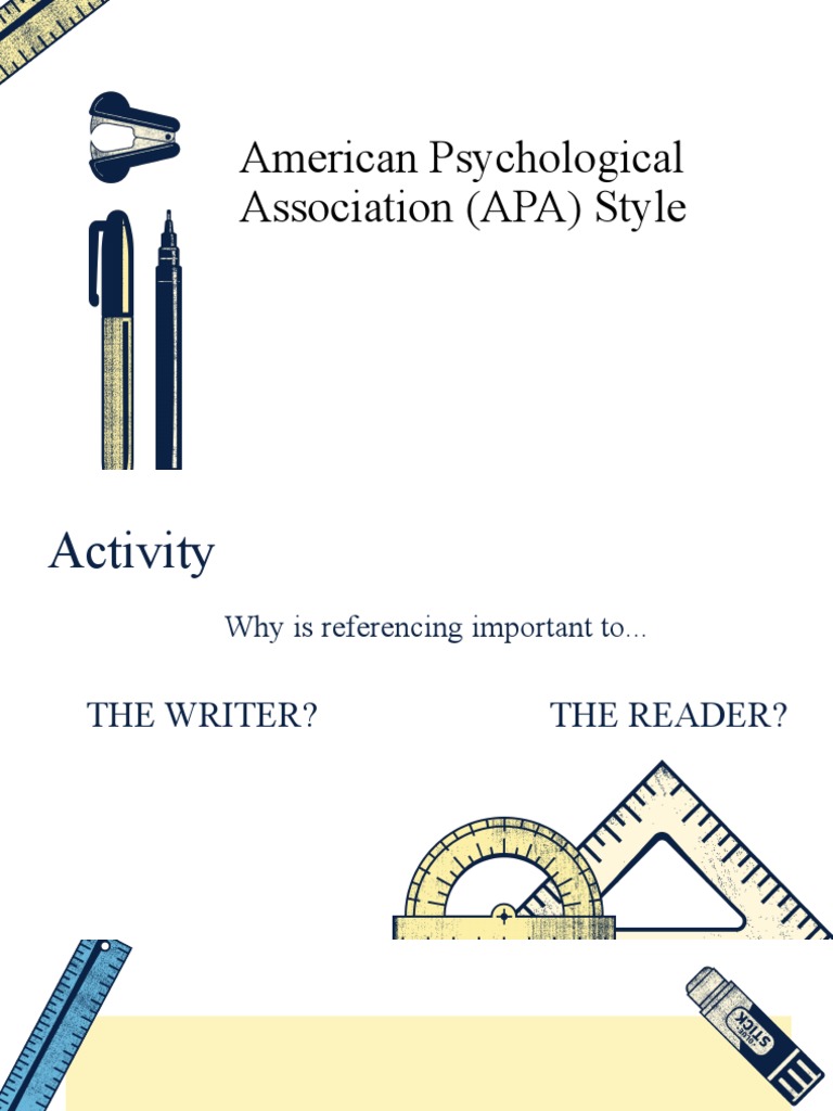 American Psychological Association APA Style | PDF | Citation | Apa Style