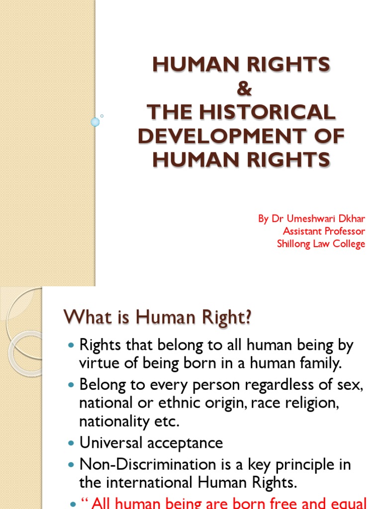 Human Rights NOTES | PDF