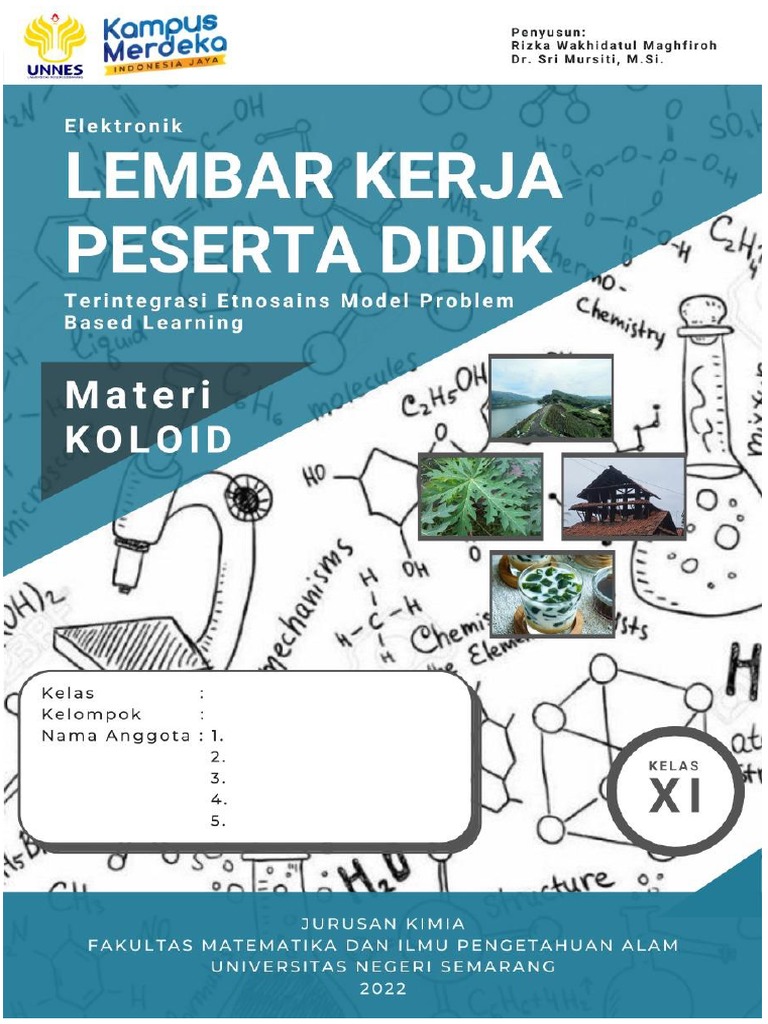 E-LKPD Terintegrasi Etnosain Model PBL Materi Koloid | PDF