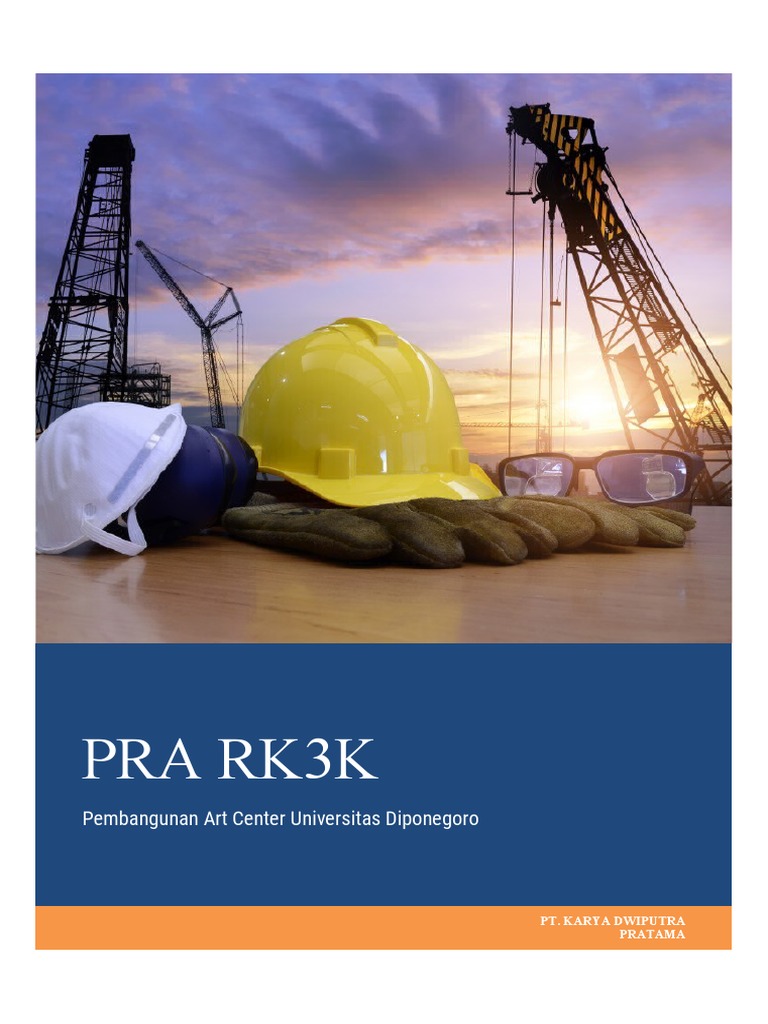 Rencana Keselamatan Konstruksi Art Center | PDF