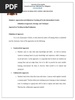 Lesson 4 Approaches, Methods of Teachng EPP | PDF | Project Based Learning | Learning