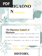Higaonon Tribe: Culture and Attire Insights | PDF | Wedding | Weaving