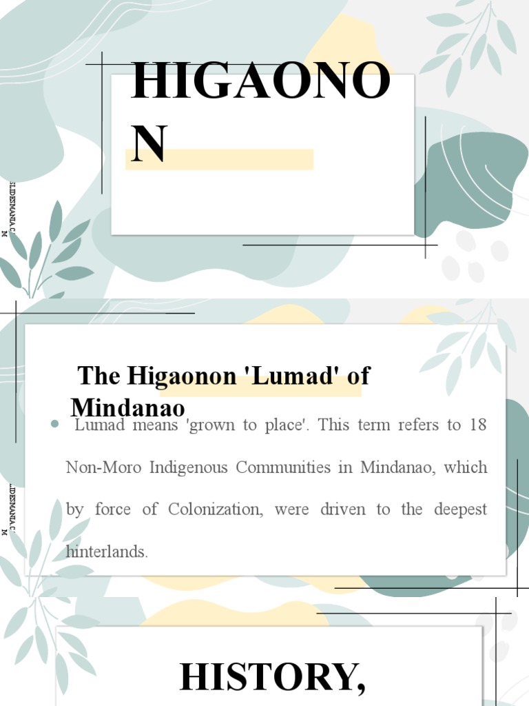 HIGAONON | PDF