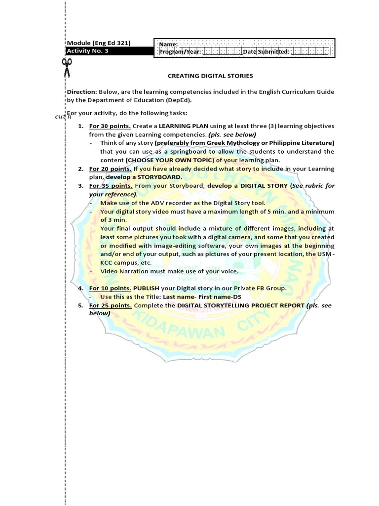 Eng Ed 321 - Activity 3-L2 | PDF | Teaching Method | Learning