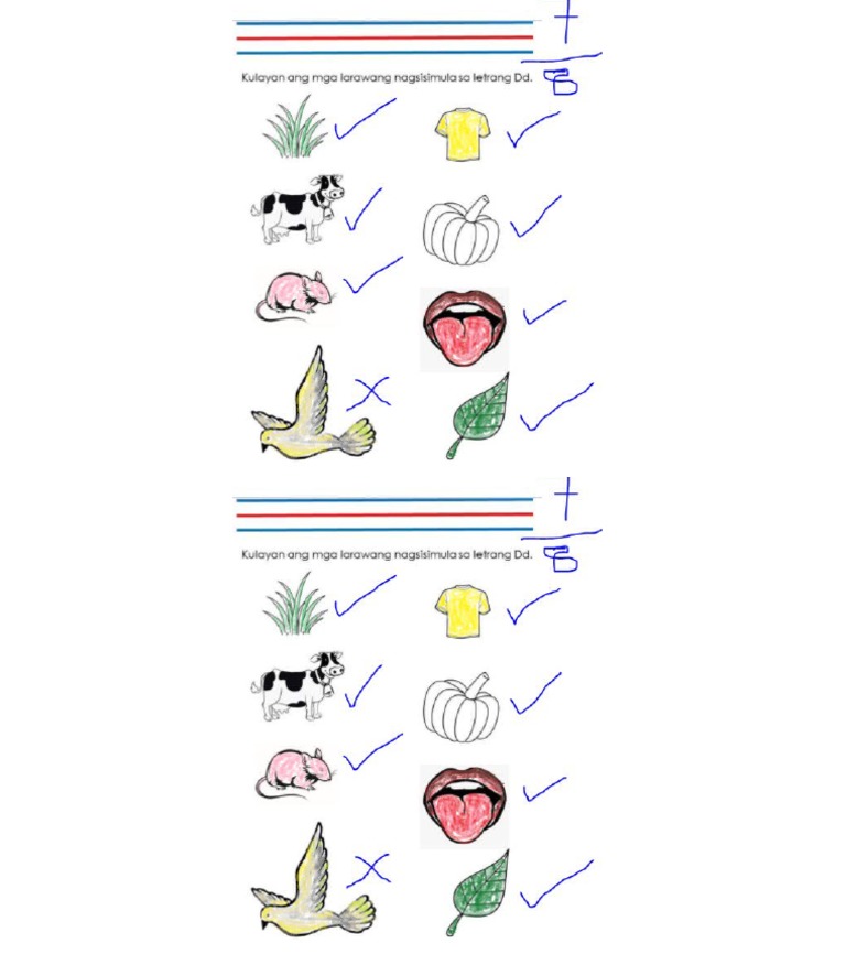 Starts With Letter D (Tagalog) | PDF