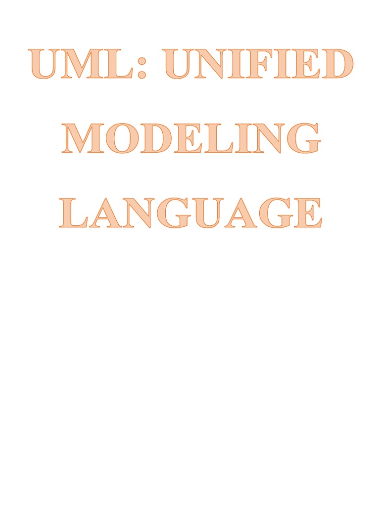 OOM USING UML - Student - Notes | PDF | Unified Modeling Language | Use ...