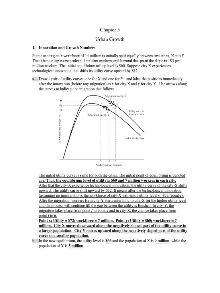Chapter 5 Urban Growth | PDF