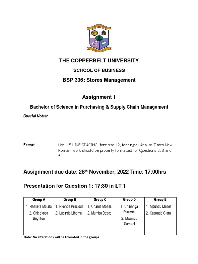 Assignment 1 - BSP 336 EV | PDF | Color | Inventory