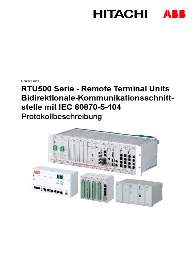 ABB RTU560 Operation Manual | PDF