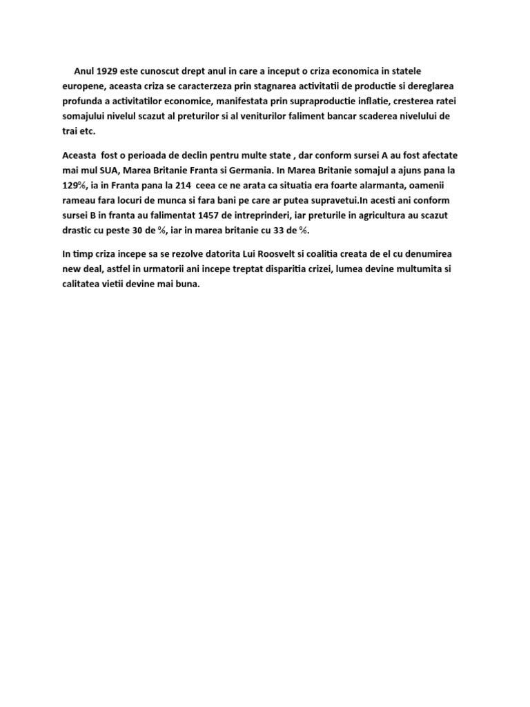 Rezumat La Limba Romana | PDF