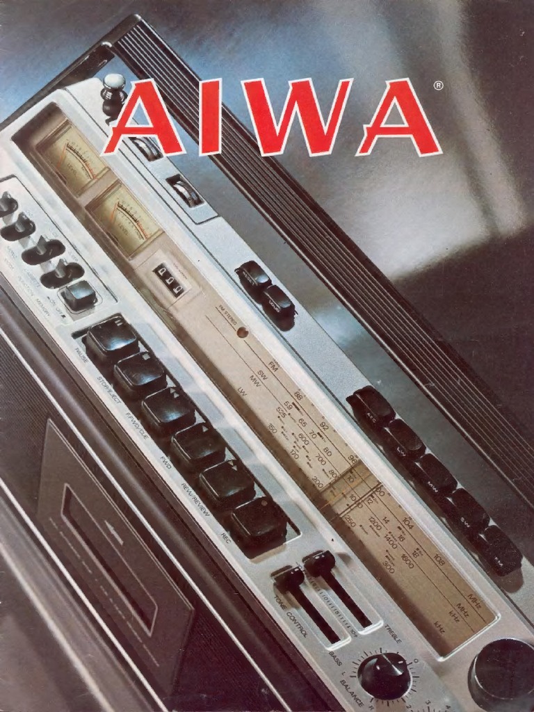Aiwa Cataloge 1977 2 | PDF