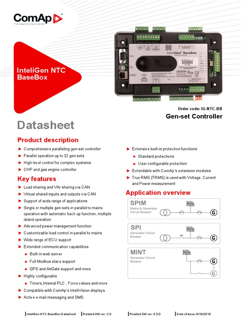 IG NTC BB Datasheet - 1 | PDF | Power Supply | Hertz