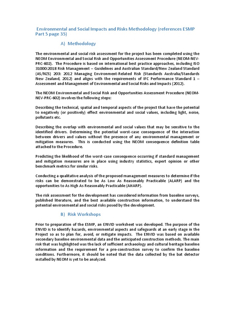 Environmental Impact Repor | PDF